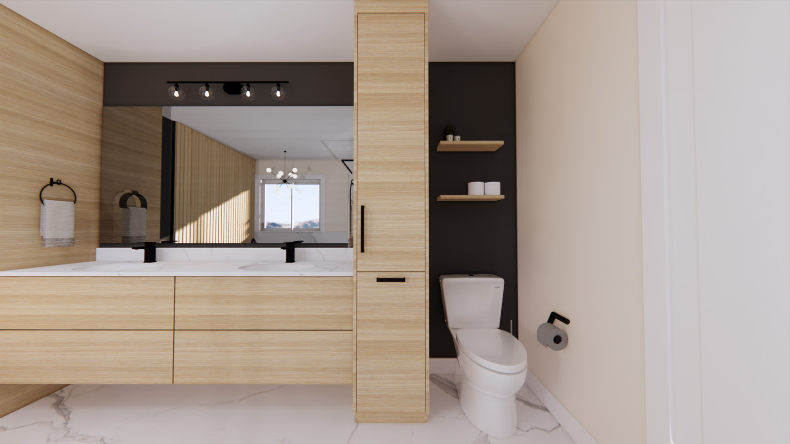 Robson Drive Ensuite Project - Interior Elite Contracting Ltd.